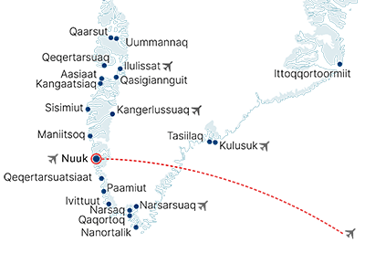 Silvester in Nuuk - 11 Tage Nuuk über Silvester mit Tagesausflügen